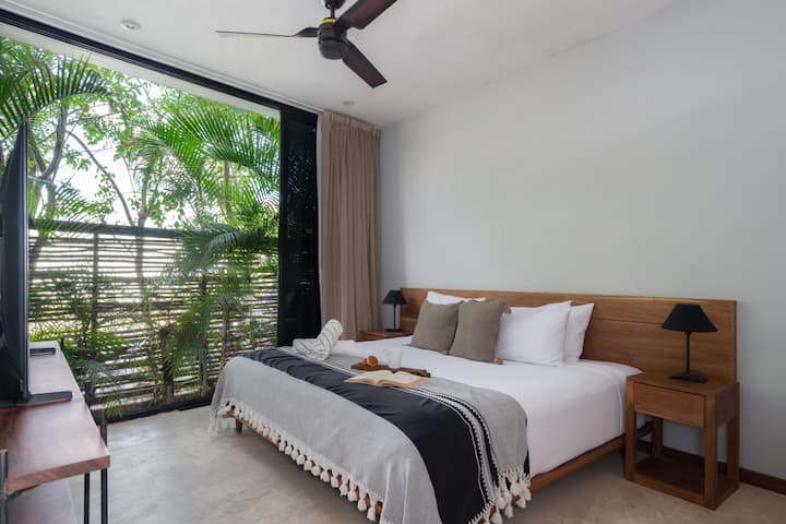 Modern Studio In Tulum With Rooftop Pool - 圖盧姆