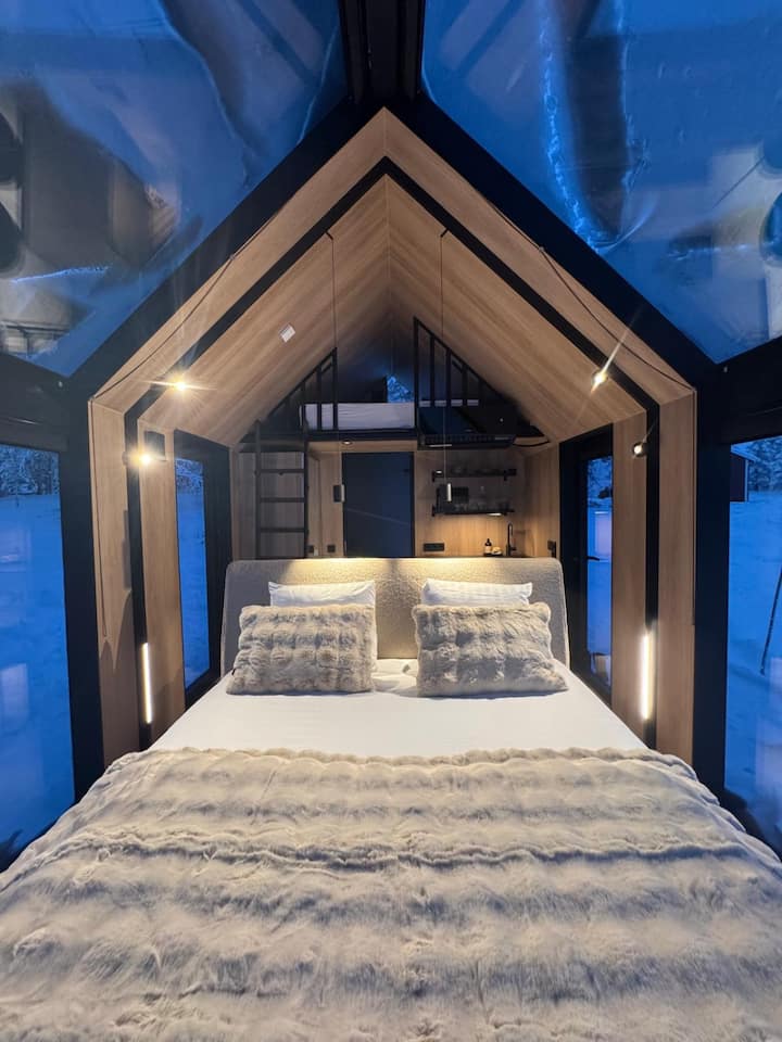 Muninn Cabin Lapland | Lake View - Arvidsjaur