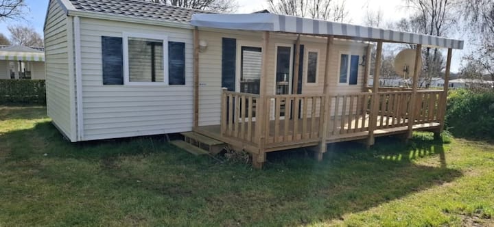 Zecamping 4* Mobil Home 32m² Piscine - Fouesnant