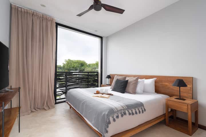 Modern Studio In Centro | Minutes To Restaurants - Tulum