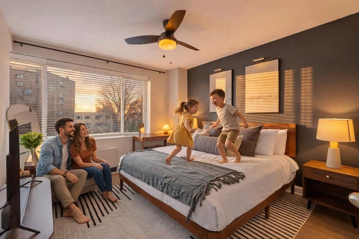 Arlington 1br W/ Free Parking • Ideal Dc Stay - 阿靈頓