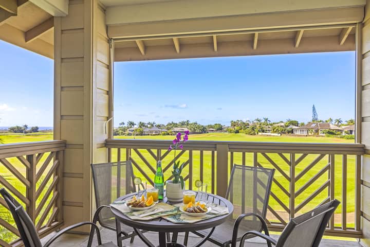 Pili Mai 6i – Golf Course Views, Distant Ocean Vie - Kauai, HI