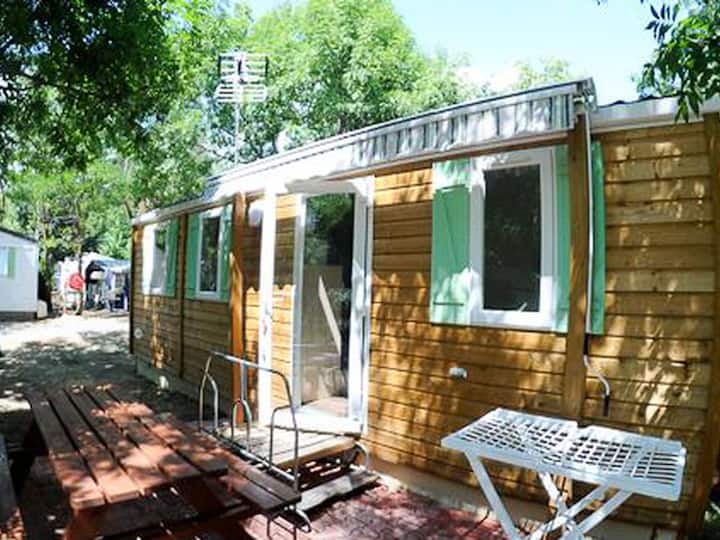 Mobil-home Confortable Avec Terrasse à Estavar - Font-Romeu-Odeillo-Via