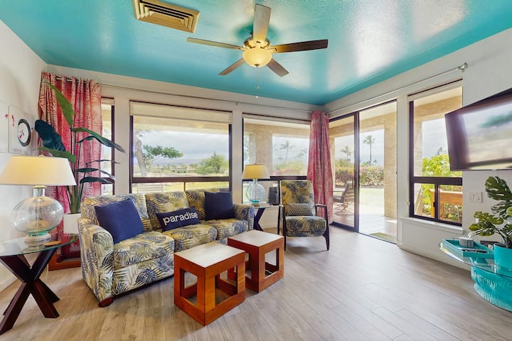 Large 2br Mountainview 1st-floor | Patio | Pool - Waikoloa Village, HI
