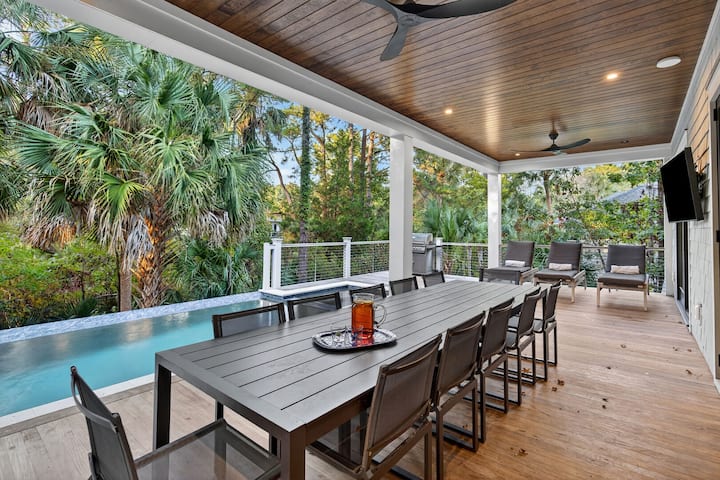 Luxury Kiawah Home, 6+ Bdrms, Modern, Pool And Spa - Folly Beach, SC
