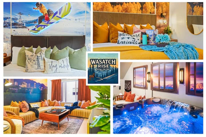 Wasatch Rise: Urban Adventure Base With Hot Tub! - Salt Lake City