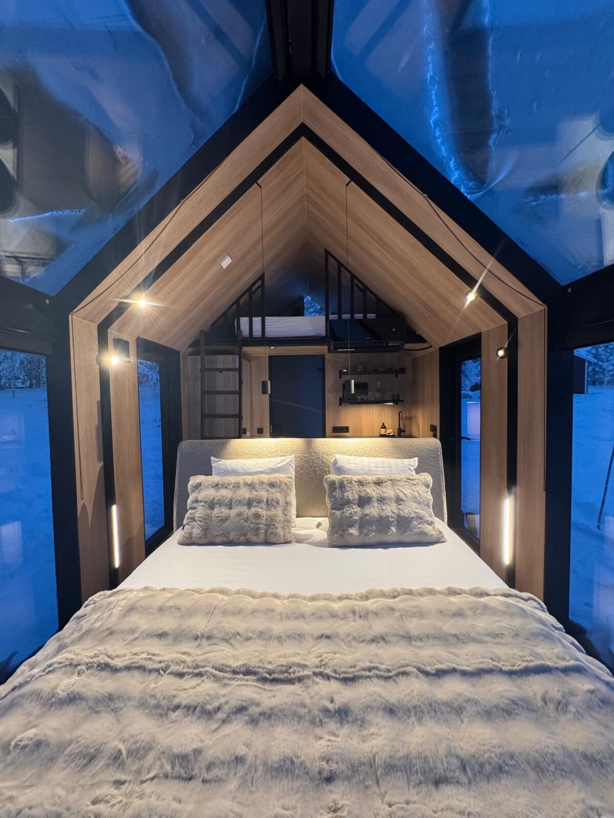 Huginn Glashütte Lappland | Seeblick - Kleine Häuser zur Miete in ...