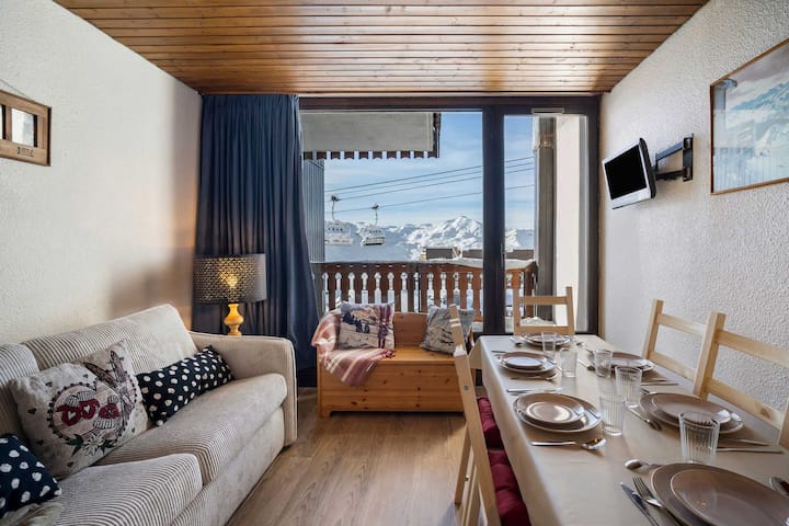 Ski-in Chalet-style View Flat - Saint-Martin-de-Belleville