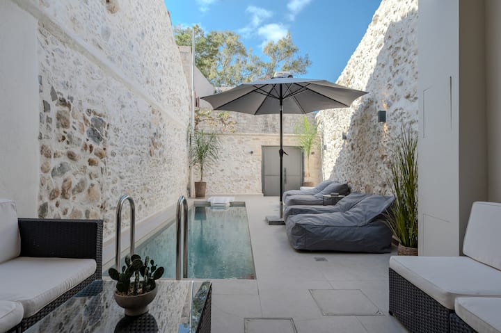 Stone Project-2-, A Cozy Retreat With Private Pool - Crete