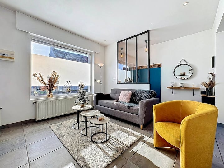 Dune Marchande - Séjour Cosy - Bray-Dunes