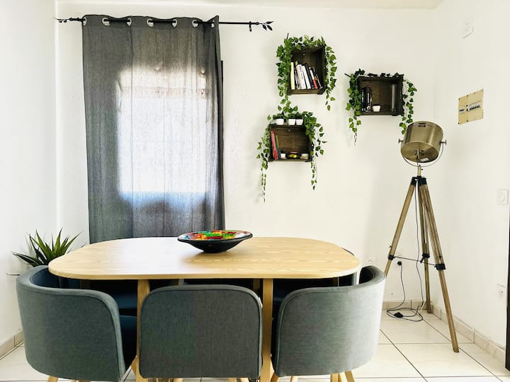 Pto. Real Charmante Maison Familiale Pour 6 Person - Roses