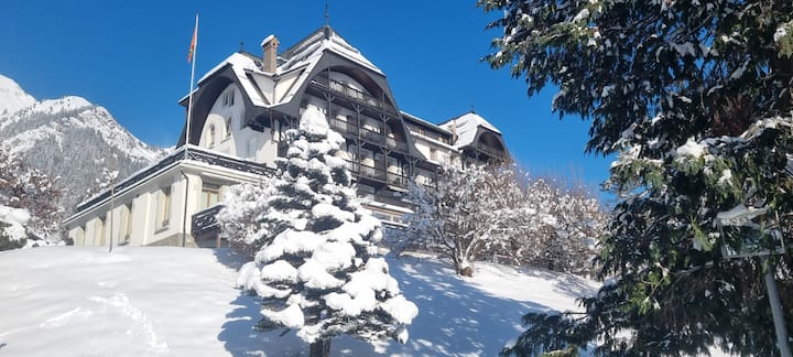 Elegant Studio With Pool And Spa Access - Rougemont