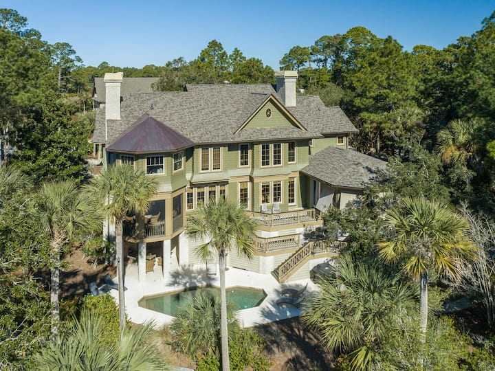 Secluded Retreat W/ Private Pool - Kiawah Island, SC