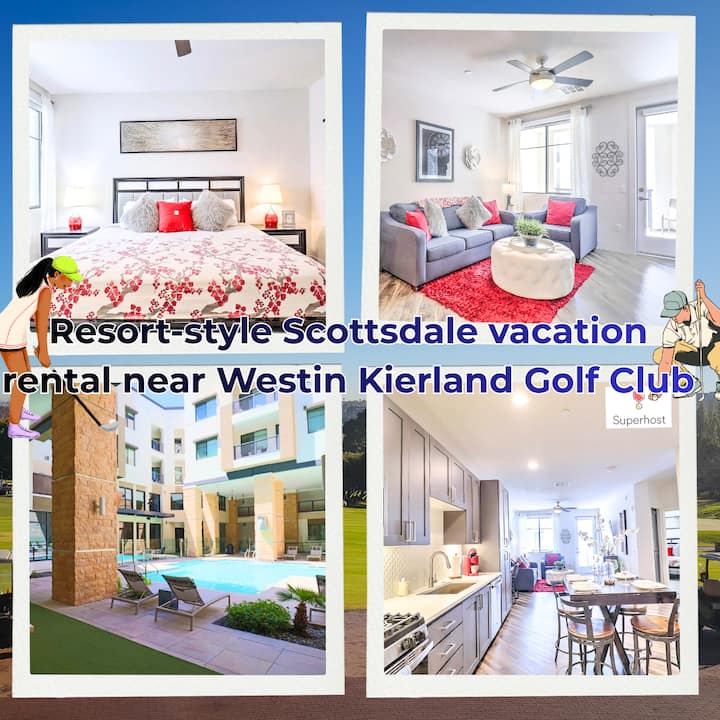 King Bed -Pool-desk-parking-shop-close To Old Town - Scottsdale, AZ