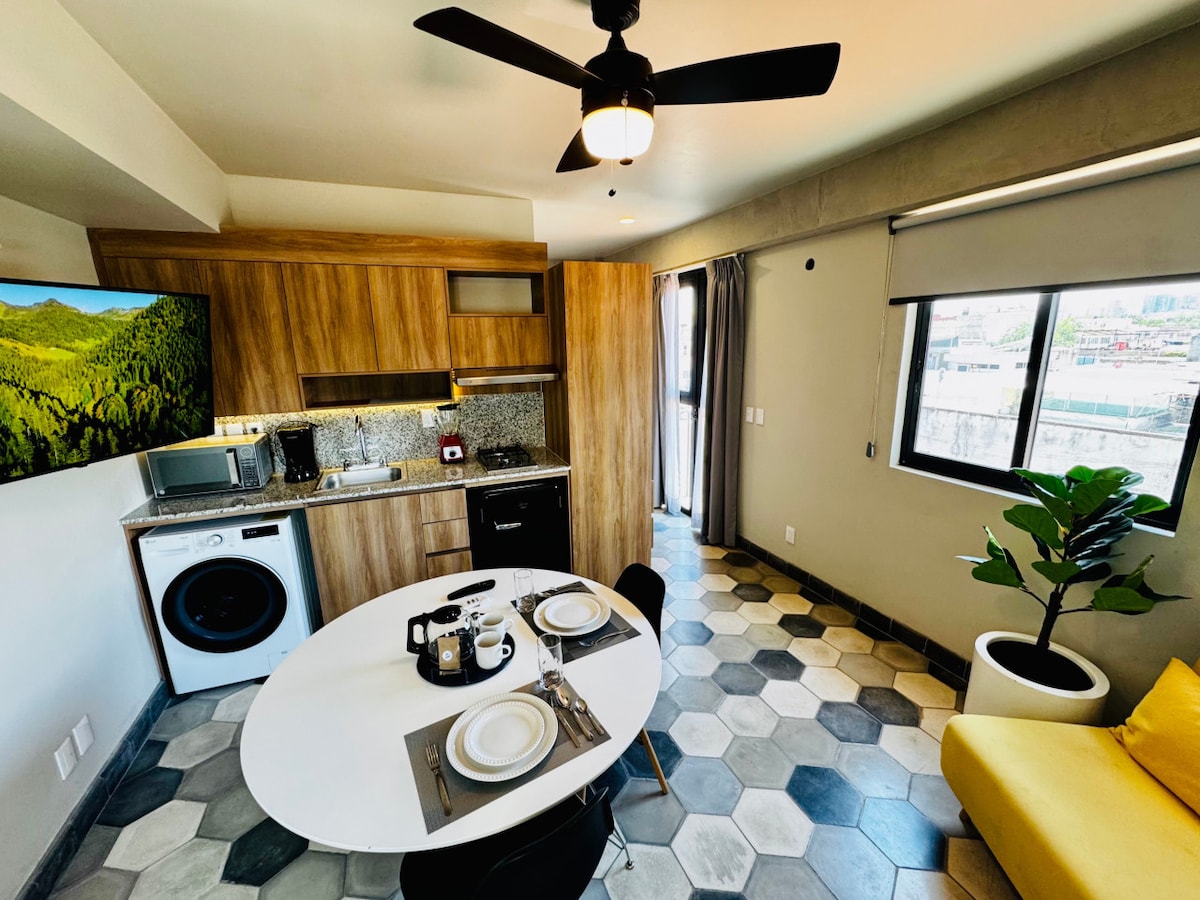 Steps from the light rail: Colonial loft with terrace - Lofts for Rent ...