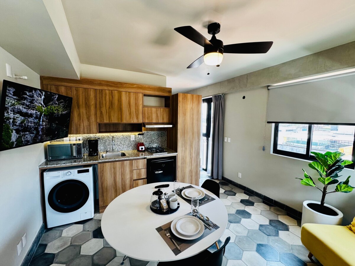 Steps from the light rail: Colonial loft with terrace - Lofts for Rent ...