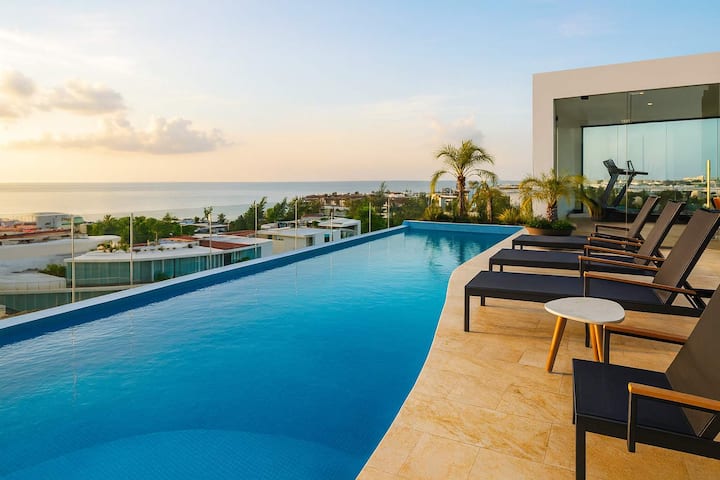 Modern Studio Steps To 5th Ave & The Beach - Playa del Carmen