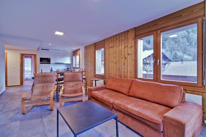 Charming Fully Equipped Apartment In Champéry - Champéry