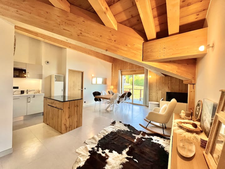 Séjour Confortable à 200m Des Remontées Mécaniques - Combloux