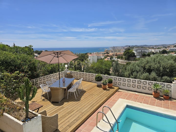 Pool, Sea Views And Privacy V208 - Fuengirola