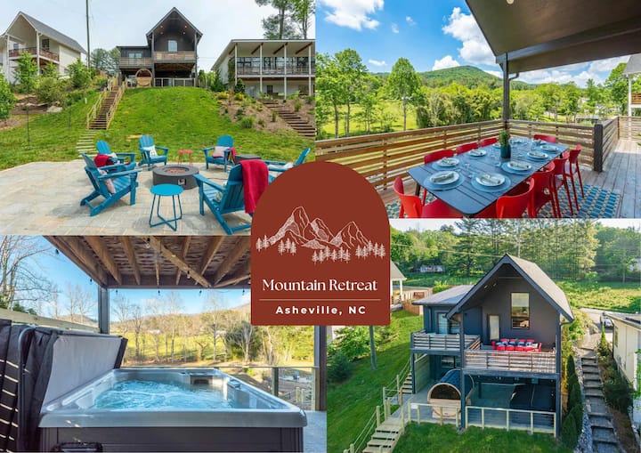 Mountain Retreat • Sauna • Outdoor Dining • Nature - Asheville, NC