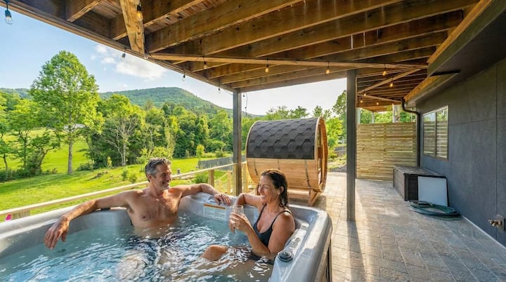 Mountain Retreat • Sauna • Outdoor Dining • Nature - 阿什維爾
