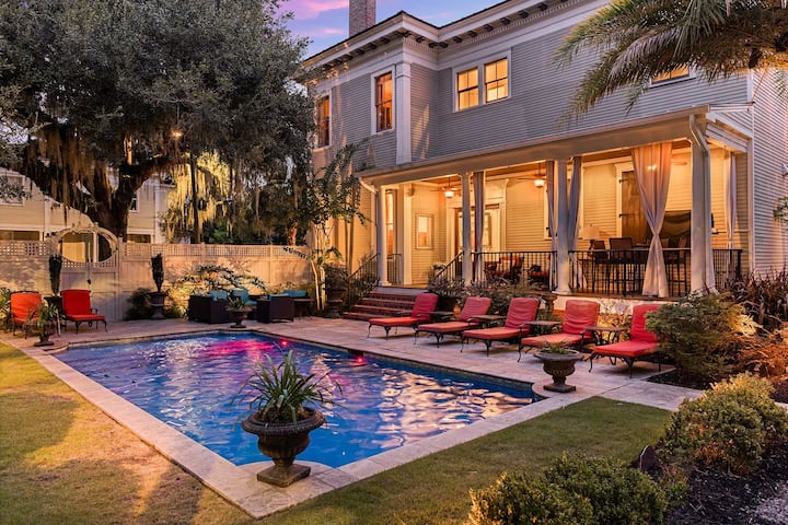 Luxury Savannah Retreat With Heated Pool - Savannah