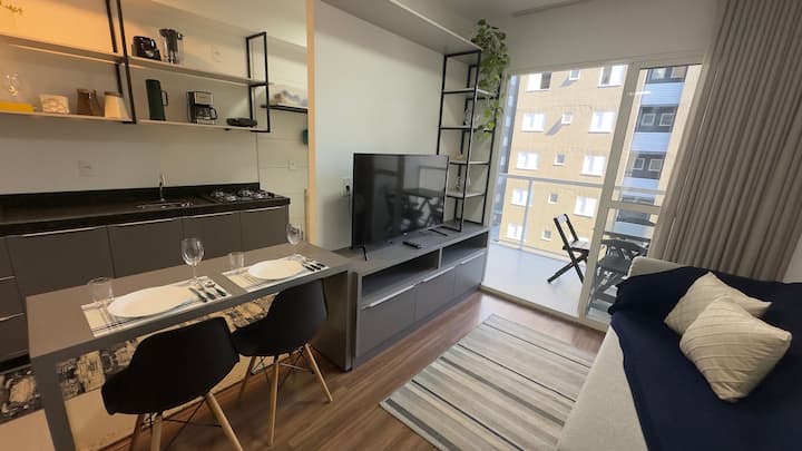 Apto Lindo E Aconchegante Com Piscina Região Centr - Foz do Iguaçu