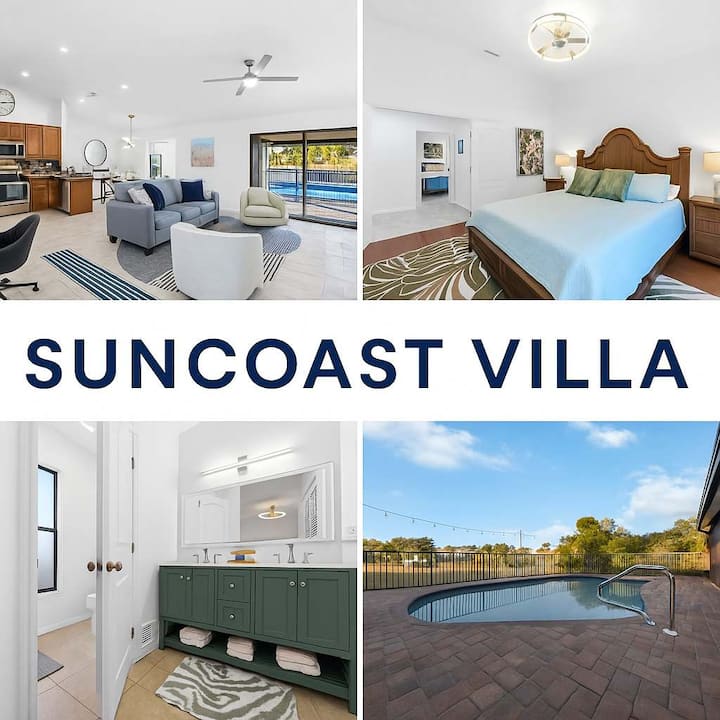 Suncoast Villa - Relaxing Getaway W Private Pool - Lakewood Ranch