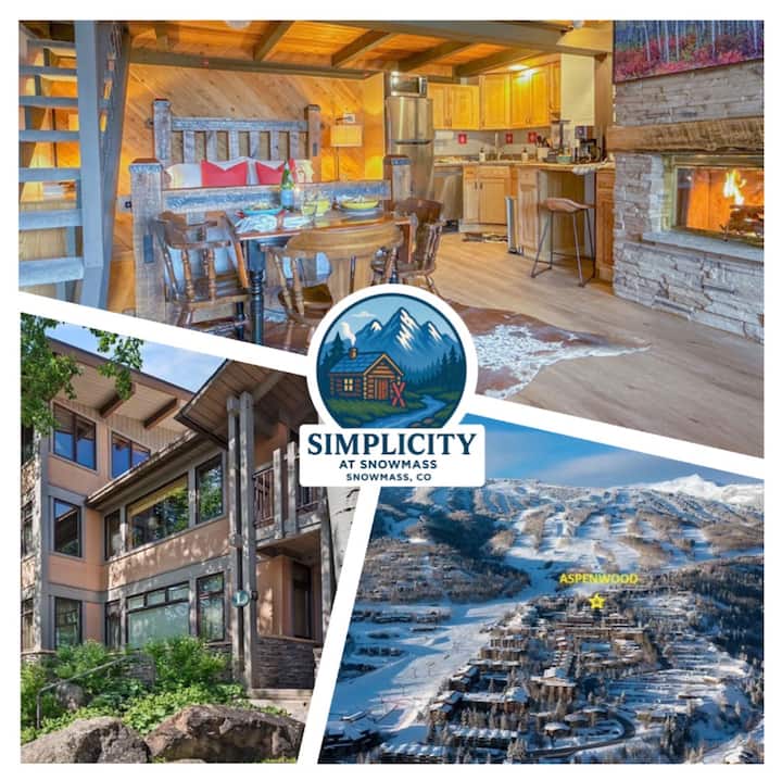 Simplicity At Snowmass - Fresh Updates, Fireplace! - Snowmass Village, CO