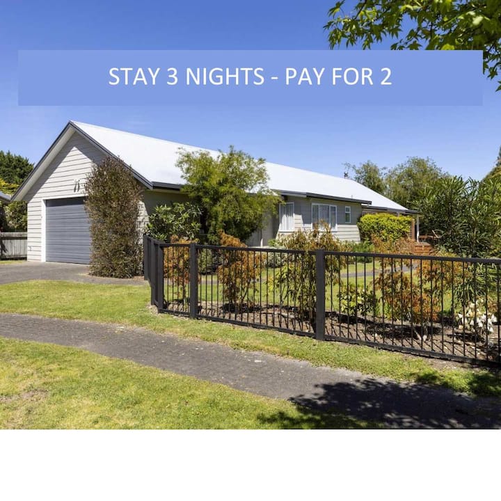 Close To Lake & Boat Ramp – Peaceful Retreat - Taupō