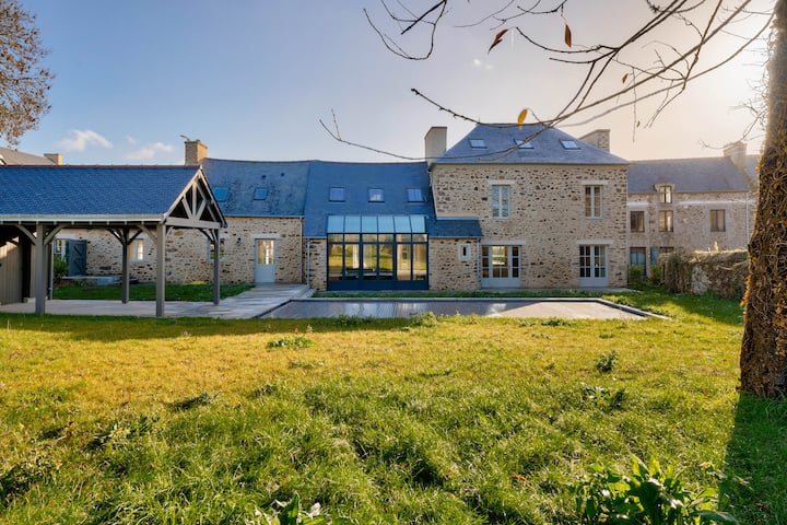 Maison Pour 12 Avec Grand Jardin Et Piscine - Saint-Briac-sur-Mer