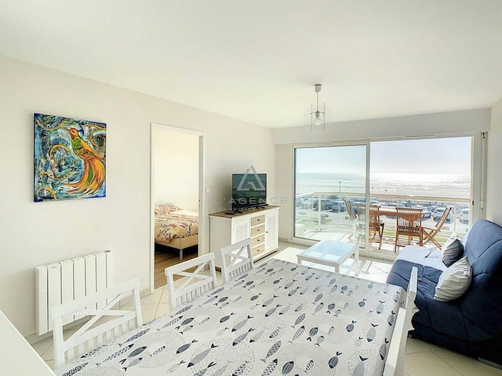 Vue Mer Imprenable | 2 Chambres | Balcon & Wifi - Le Touquet-Paris-Plage