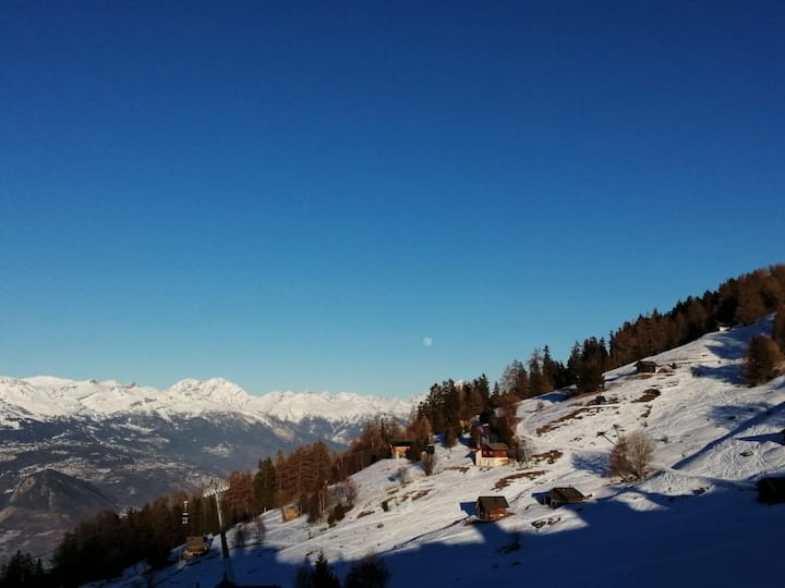 Chalet Près Du Parc Aquatique Le Bouvere - Veysonnaz