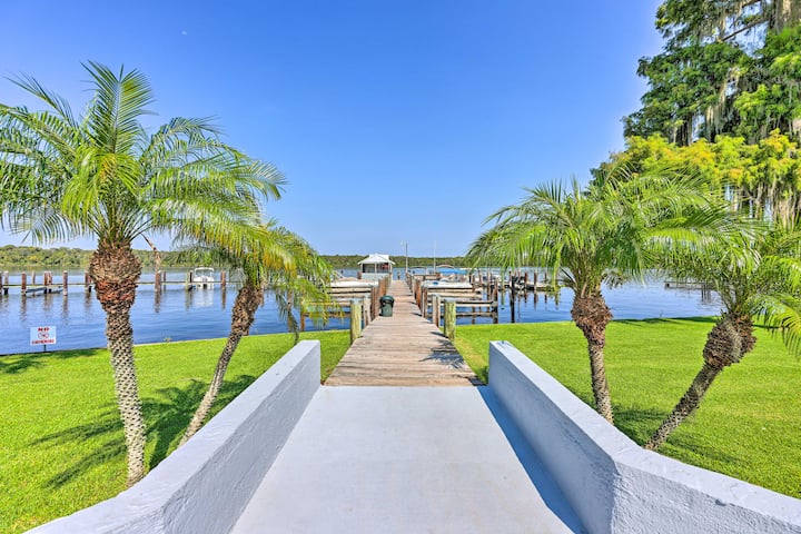 Pool Access & Lanai! Welaka Condo On St Johns - Welaka State Forest, Crescent City