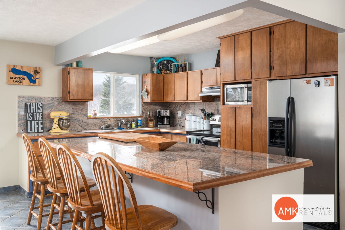 Cabaña frente al lago con pesca, jacuzzi y kayaks - Casas en alquiler ...