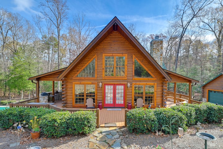 1 Mi To Lake Tillery: Outdoor Retreat W/ Hot Tub! - Morrow Mountain State Park, Albemarle