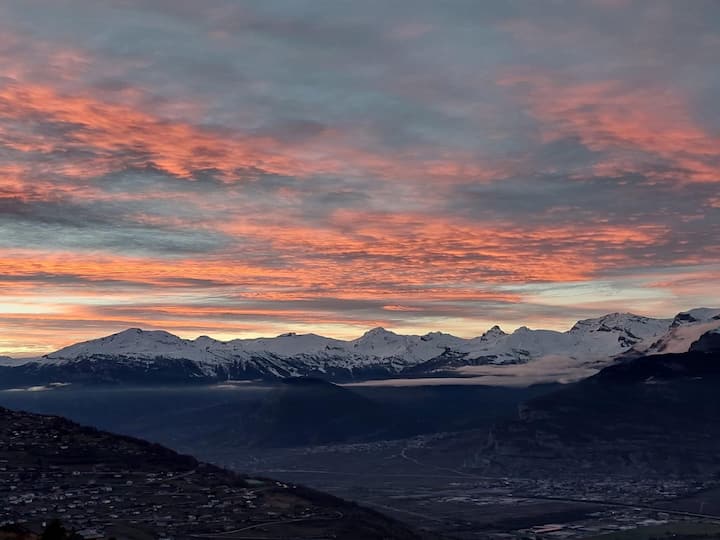 Chalet Ensoleillé à Veysonnaz Pour 10 Personnes - Veysonnaz