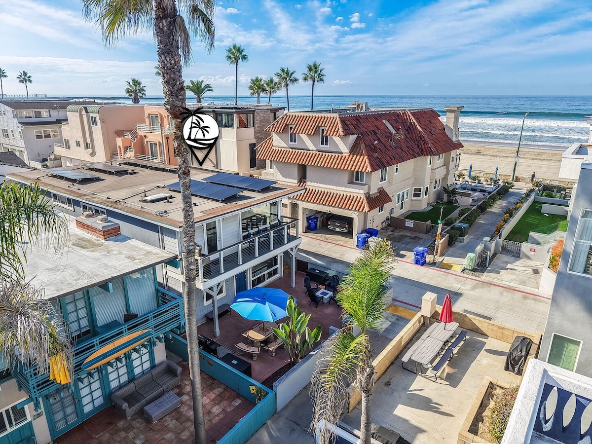 Oceanview Beach Compound • Steps to Sand - Houses for Rent in San Diego ...