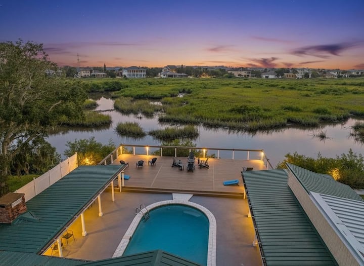 Sunset Hideaway L Pool L Waterfront Deck - St. Augustine, FL