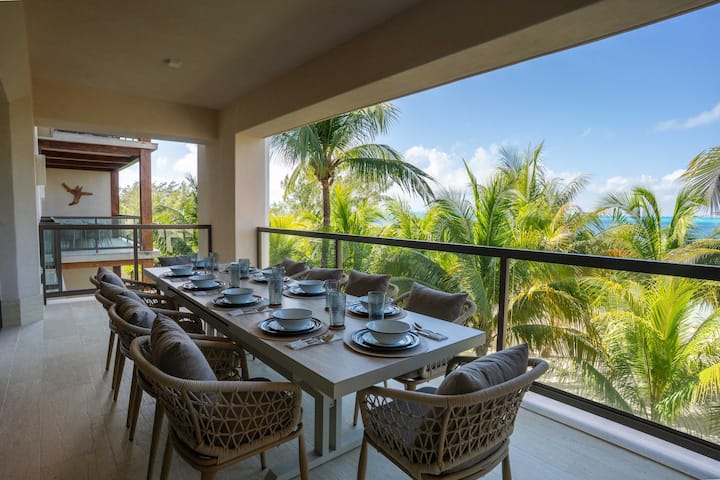 Caribbean Vibes | 4br | Beachfront, Pool & Relax - Isla Mujeres