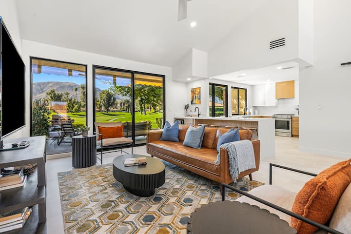 New Desert Modern | Mcc Golf, Pool, Tennis & Views - Palm Desert, CA