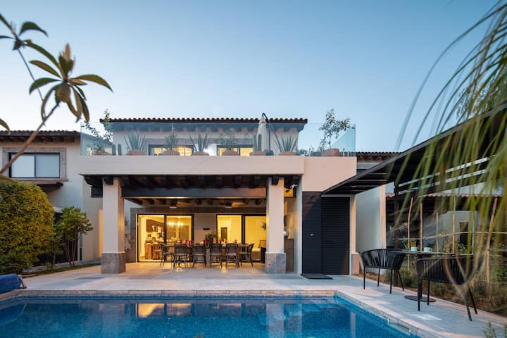 Private Pool, Mountain View, La Escondida 5br - Mexico