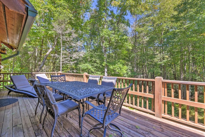 5 Br Luxury Log Cabin | Game Room + 2 Decks - Lake Jocassee