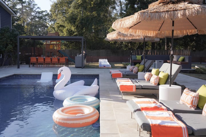 Savannah Retreat|htd Pool|pickleball|hot Tb|golf - Savannah, GA