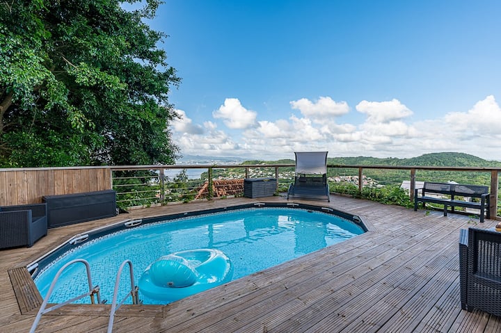 Horizon Caraïbes– Vue Mer Panoramique & Piscine - Martinique