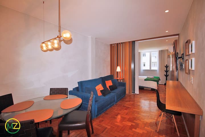 Modern, Renovated Studio Apartment Near The Beach - Copacabana