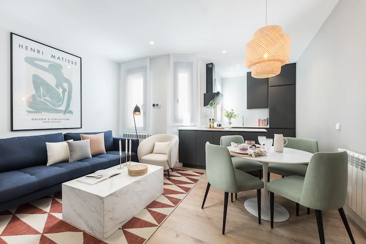Homeclub| Modern 1br Near Retiro Park With Rooftop - Chamartín