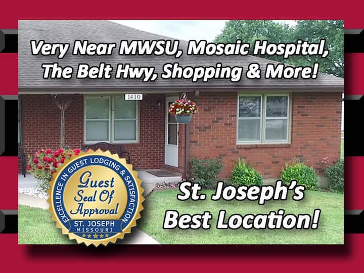 The Perfect Location!  Very Clean 2-bedroom Home! - Saint Joseph, MO