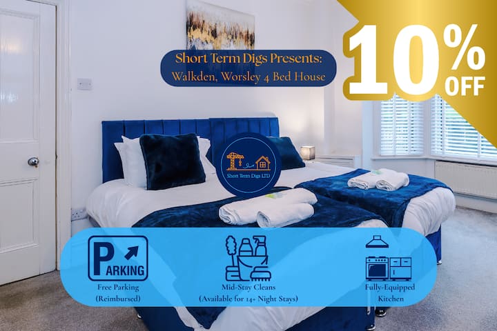 20%off|free Parking|contractors|fastwi-fi|leisure - Bolton, UK